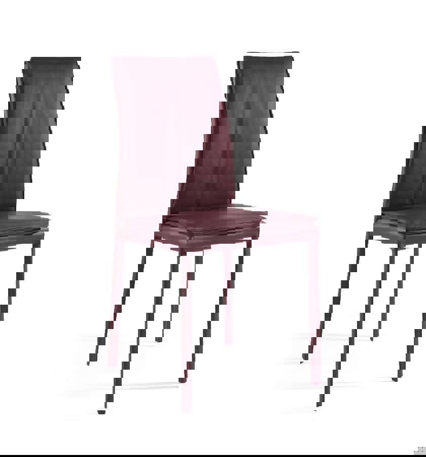 Sedia imbottita Agata Deluxe - Gamba Metallo Julia - Progetto Sedia