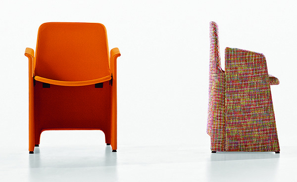 Chair Mirò Cockpit Fixed Milani - Waiting room chair - Progetto Sedia