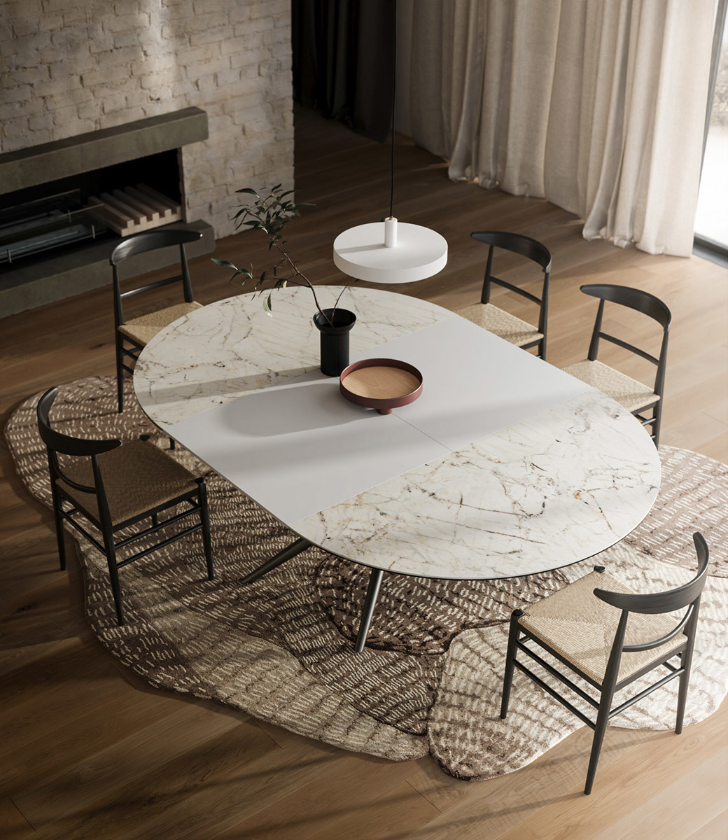 Tiffany Round ø120 (180) Sedit - Progetto Sedia